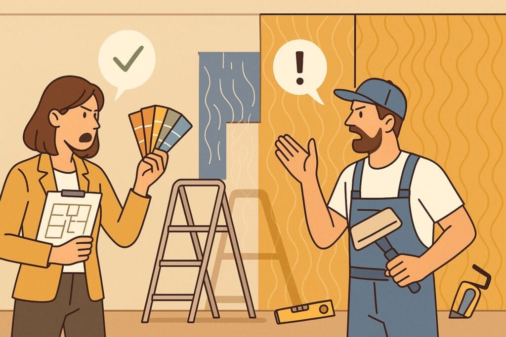Wallpaper Placement Wars: Designers vs. Installers Explained